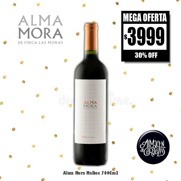 MEGA OFERTA - Alma Mora Malbec 750Cm3