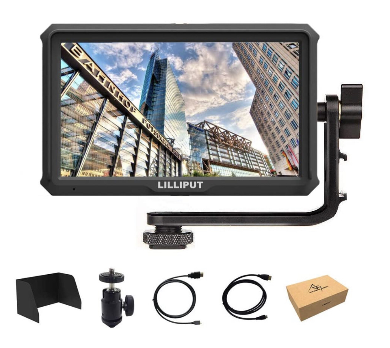 Lilliput A5 5 inch 1920x1080 HD 441ppi IPS DSLR Screen Camera Field ...