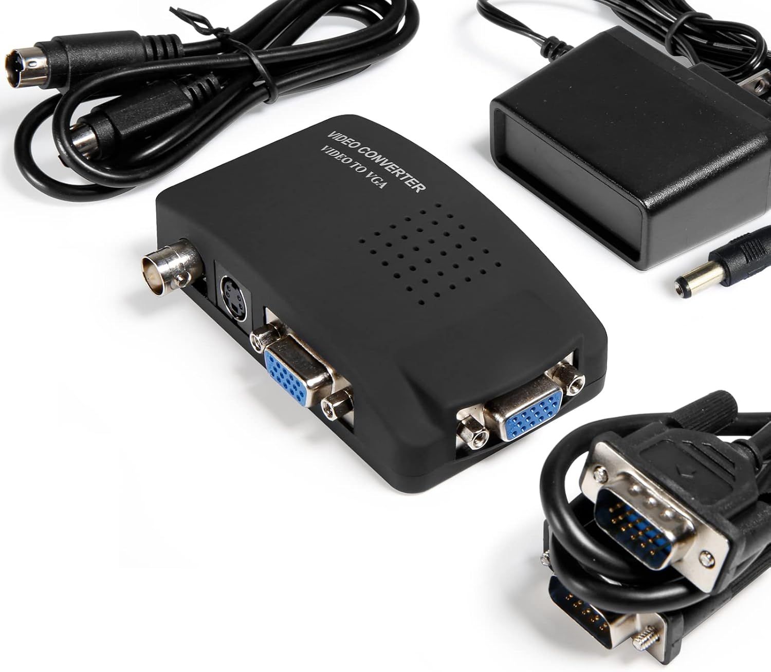 MakeTheOne CCTV Cámara BNC S Video VGA a ordenador portátil PC VGA ...