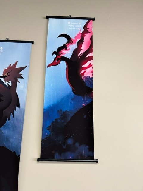 Wall Scroll Pokemon Moltres