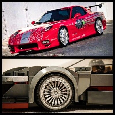 4x Enjoliveurs Mazda RX7 FF DOM