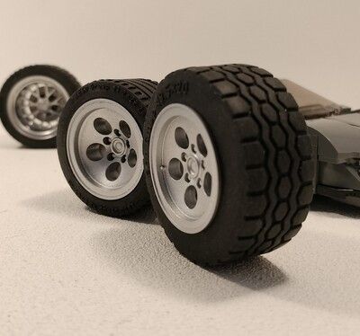 4x jantes avec défaut 30x20 Lamborghini Countach