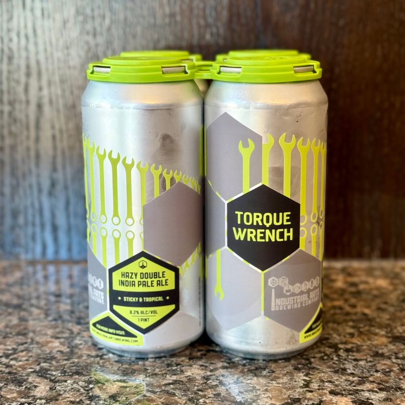 Industrial Arts Brewing Torque Wrench IPA 16oz 4pk Cans