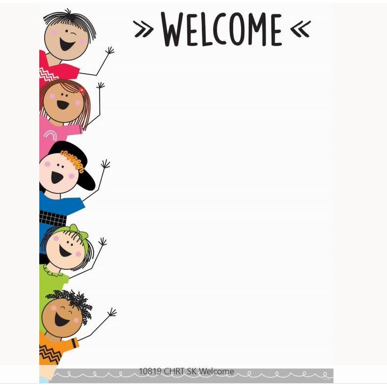 Stick Kids Welcome Chart - Store - Tools 4 Teaching