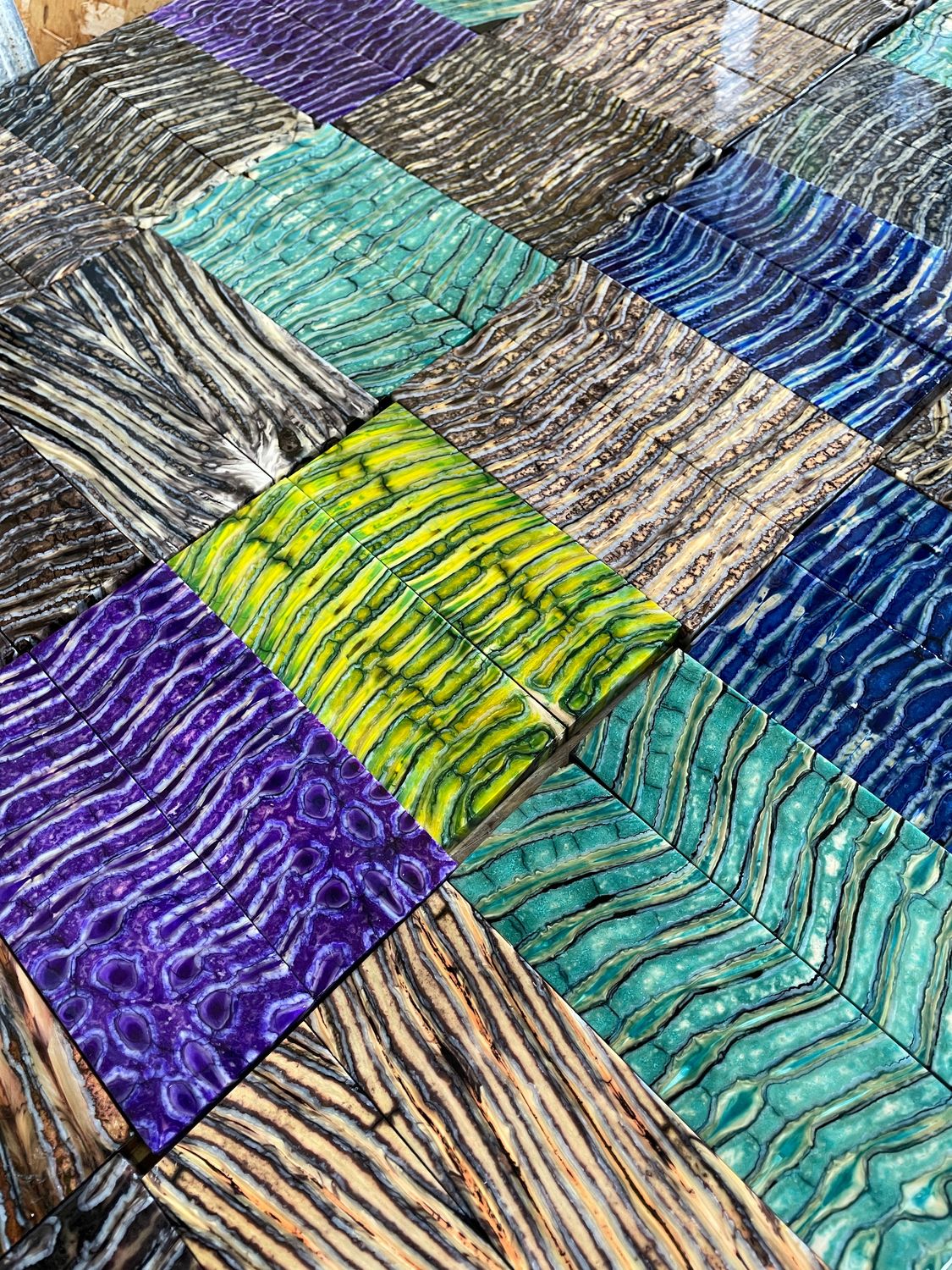 Product catalog: mammoth tusks, teeth, stabilized plates and discs