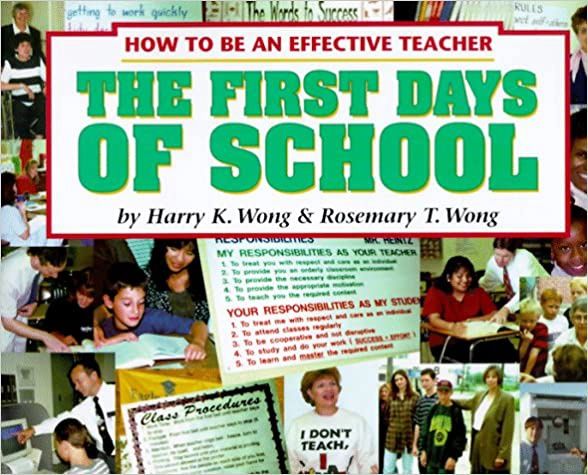 The First Days of School Book