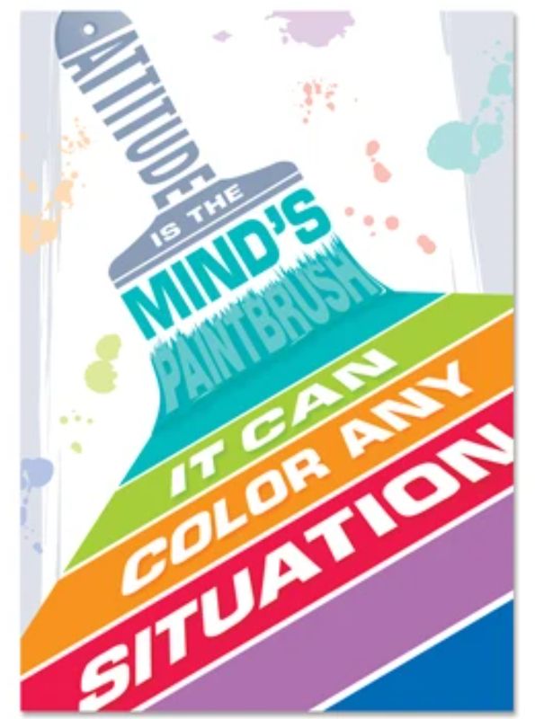 Paintbrush Inspire Poster