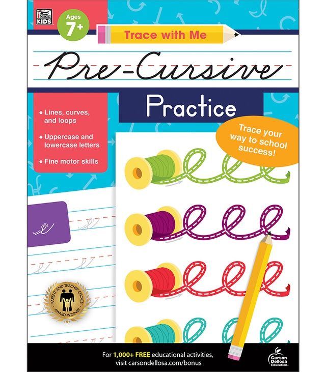 Pre-Cursive Practice Workbook