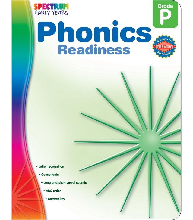 Pre-K Phonics Readiness Workbook