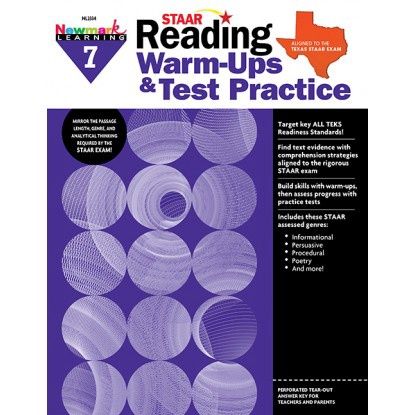 STAAR GR 7 Reading Warm Ups & Test Practice