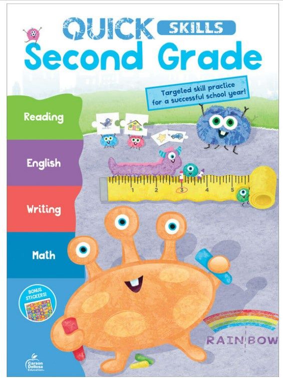 Quick Skills: Second Grade Workbook Grade 2