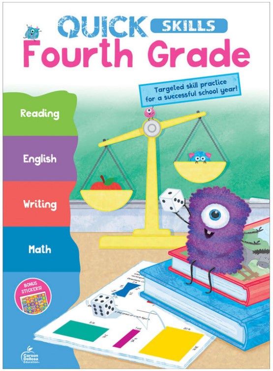 Quick Skills: Fourth Grade Workbook Grade 4