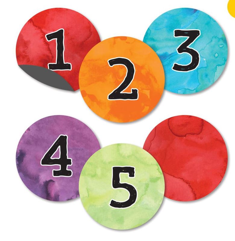 Celebrate Learning Numbers Magnetic Cutouts
