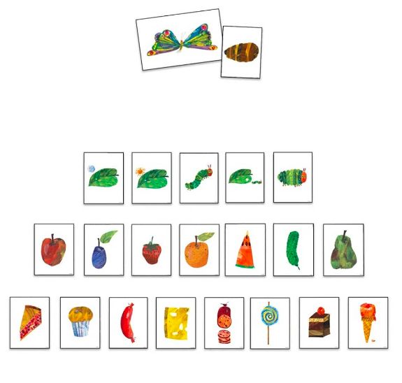 Very Hungry Caterpillar Learning Cards BBS