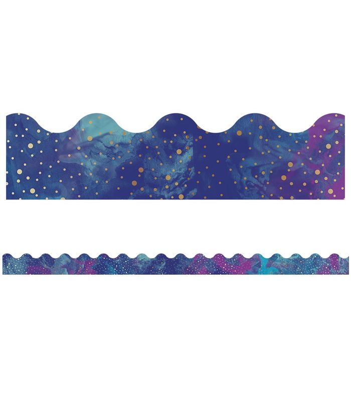 Galaxy Scalloped Border Trim