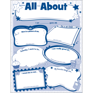 All About Me Poster Pack