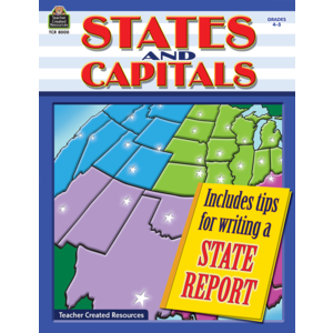 States and Capitals Workbook