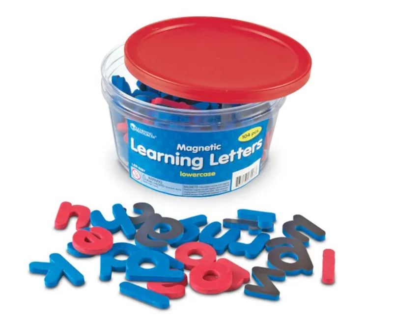 Lowercase Magnetic Letters Learning