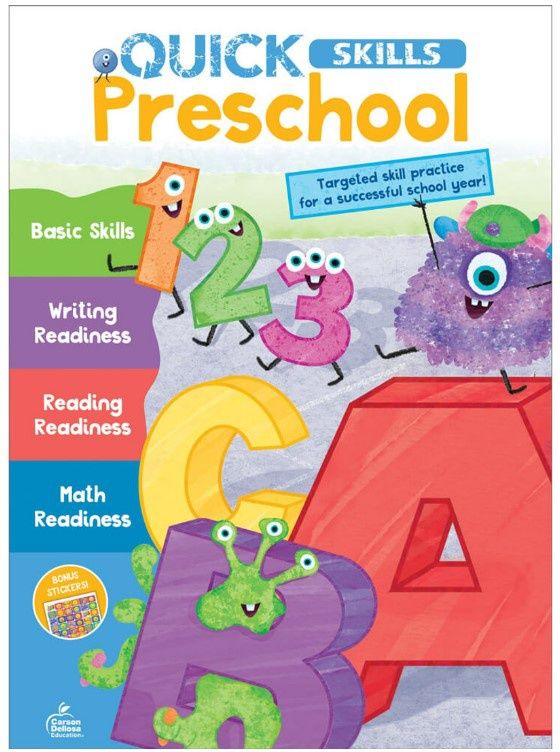 Quick Skills: Preschool Workbook Grade Preschool
