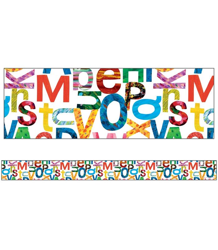 Letters World of Eric Carle Border