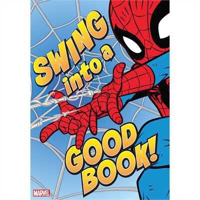 Marvel Super Hero Adventure Poster Swing Into Book