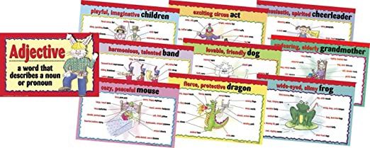 Adjectives Chart Set