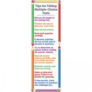 Tips for Taking Multiple Choice Tests Colossal Poster