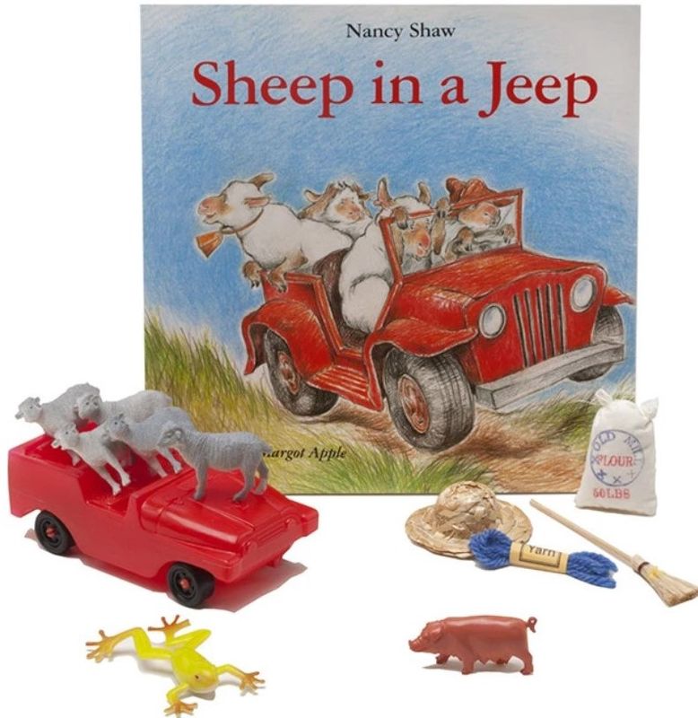 Sheep in Jeep 3D Storybook