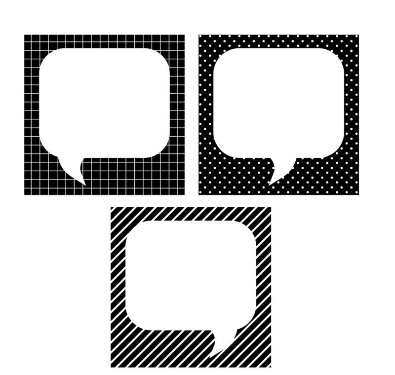 Quote Cards 6 Inch Designer Cut-Outs