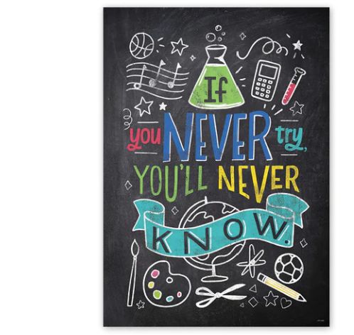 If You Never Try You'll Never Know... Poster