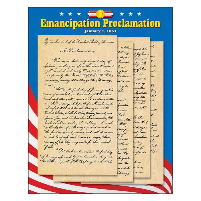 Emancipation Proclamation Learning Chart (T)