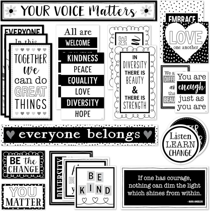Celebrate Diversity Mini Bulletin Board Set