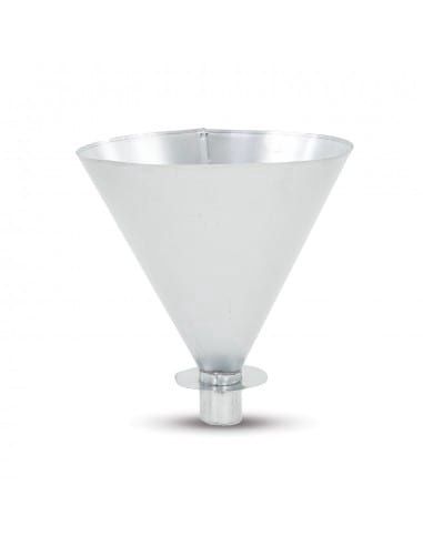 Funnel for bee chute, galvanized