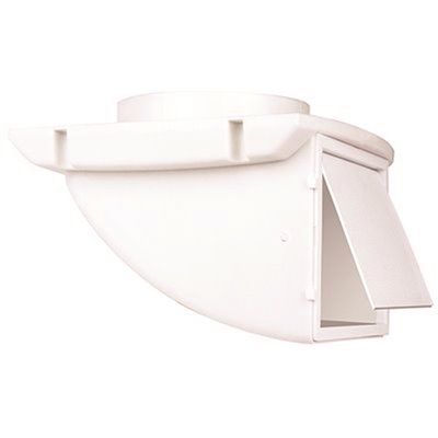 4 ft. Soffit Dryer Vent White