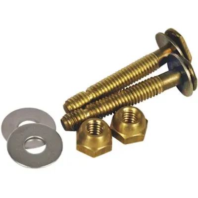 OATEY Johni Quick Bolts 5/16 in. x 2-1/4 in. Closet Flange Bolts
