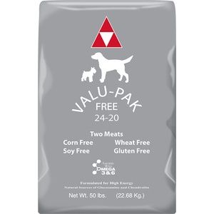 VALU-PAK FREE DOG FOOD 24/20 - Gray Bag
