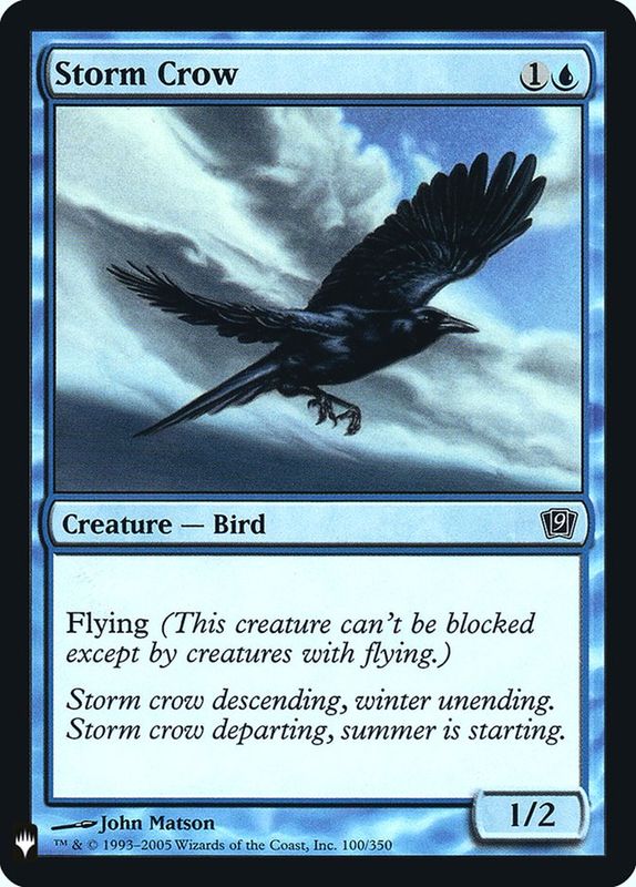 Storm Crow LIST_9ED-100