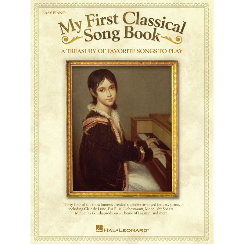 My First Classical Song Book - Easy Piano