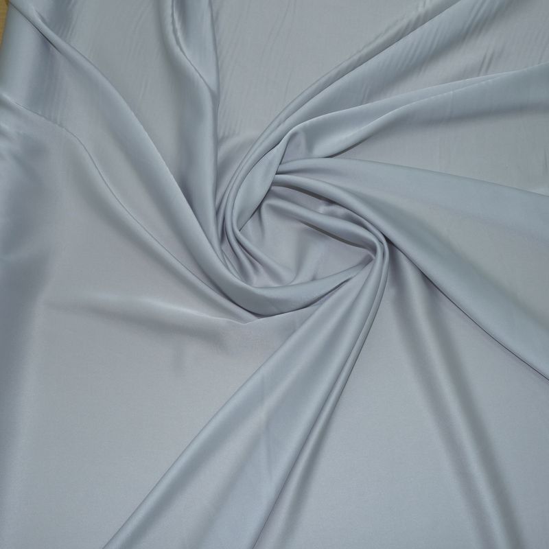 [ 24076 ] Armani Satin-150-Silver-17 per Meter