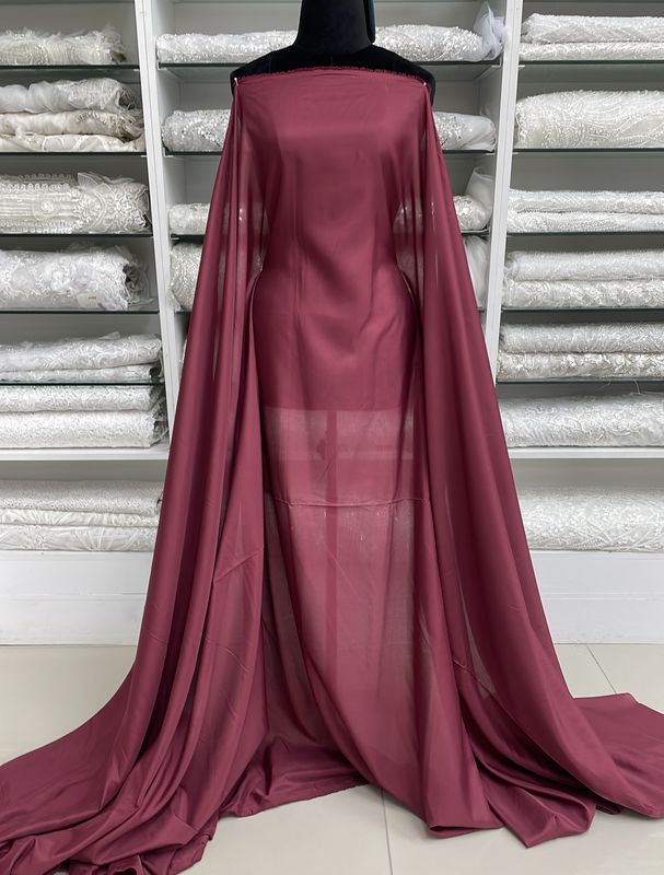 [ 24659 ] Pongee Lining-150-04-Maroon per Meter