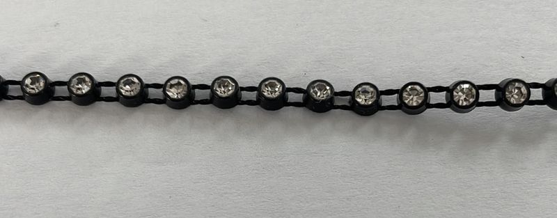 [ 21205 ] Crystal String/8/5g/Black per Meter