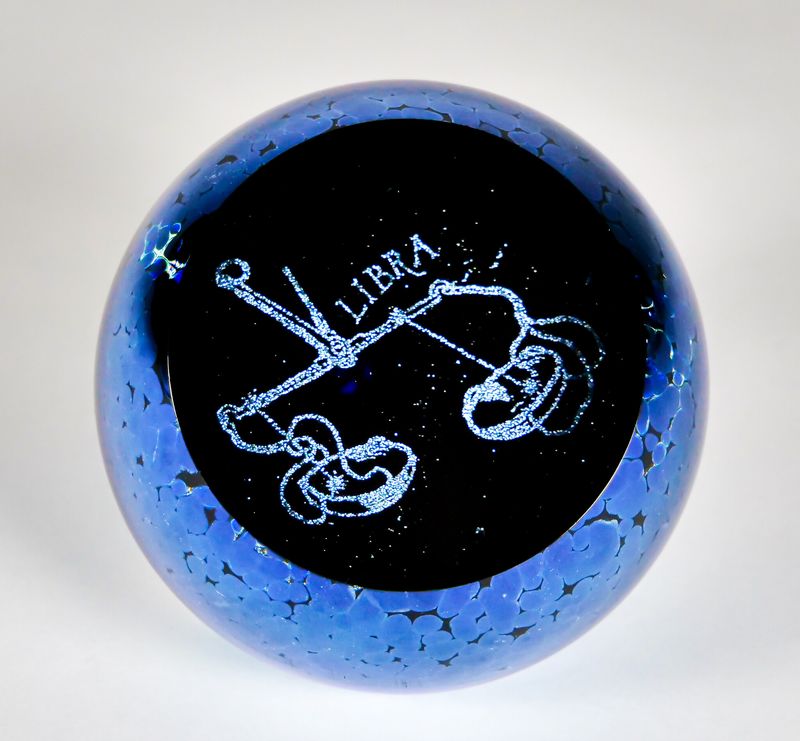 Glass Eye Studio: Zodiac Paperweights
