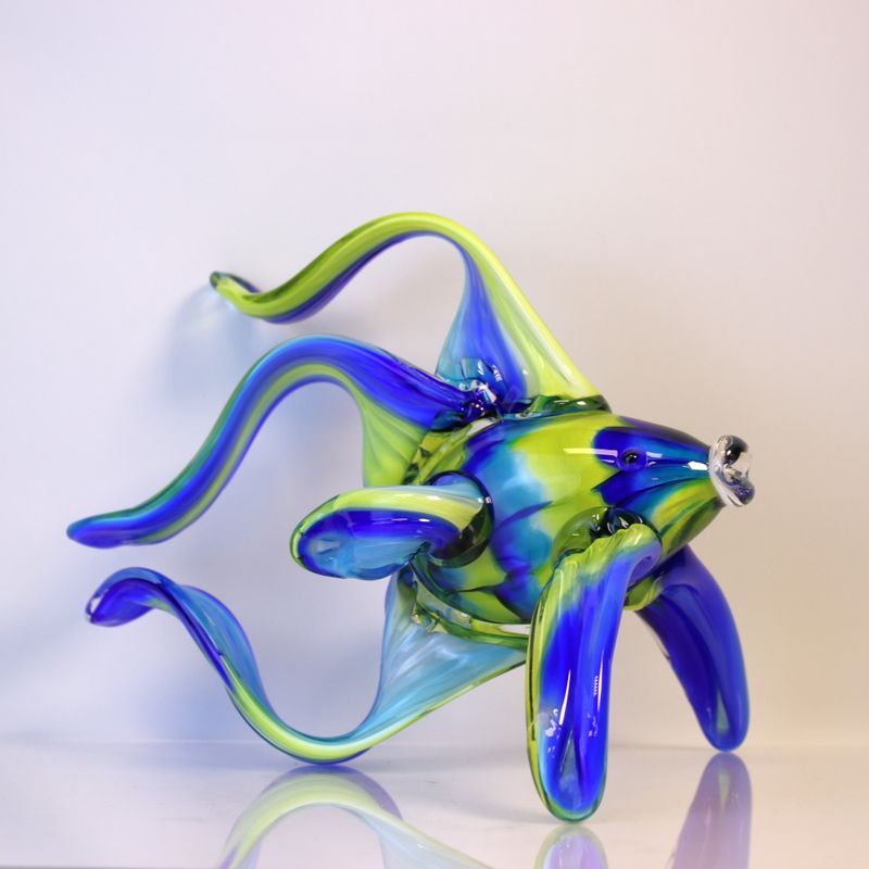 Hudson Glass: Large Angel Fish