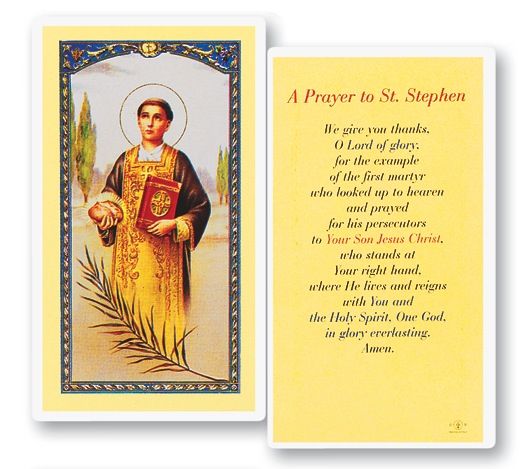 St. Stephen Holy Cards