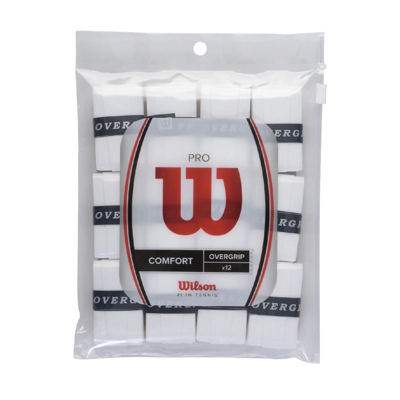 Wilson Pro Overgrips 12 Pack (White)