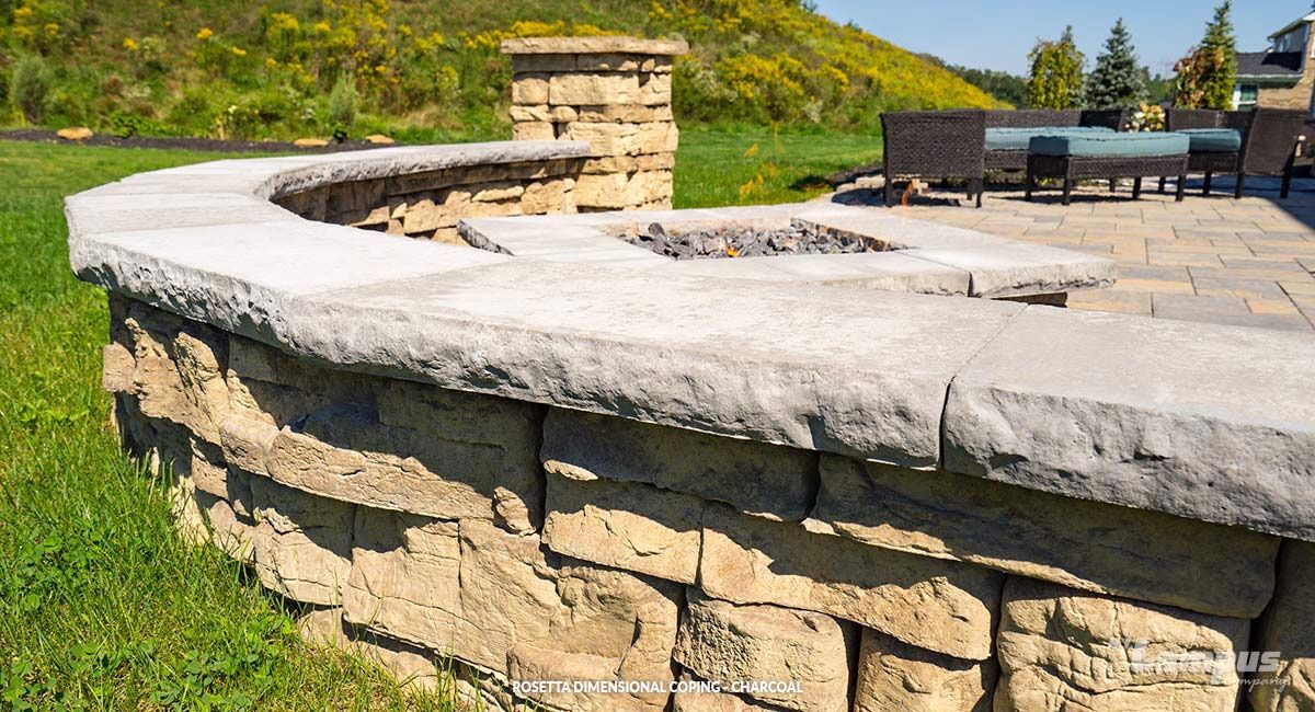 Rosetta Grand Ledge Coping (Freestanding)
