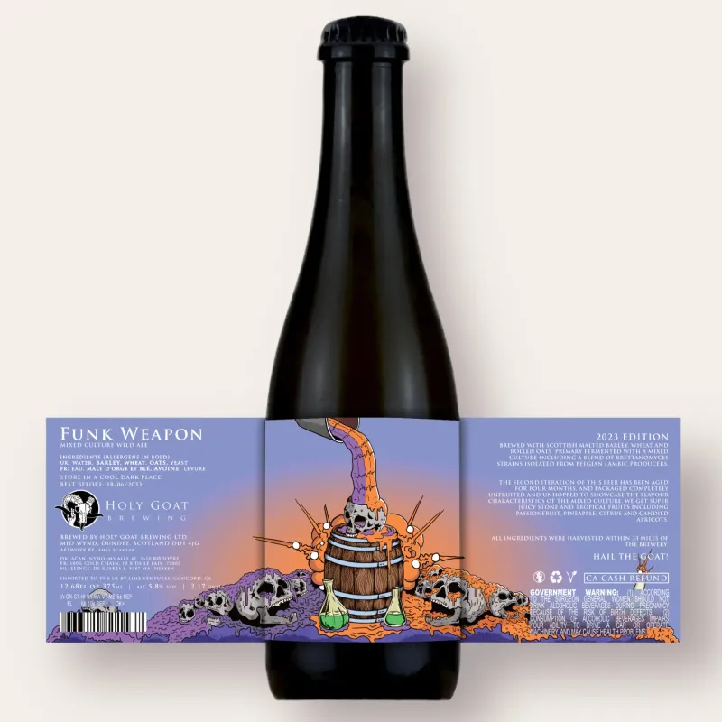 Holy Goat Funk Weapon Wild Ale 375ml