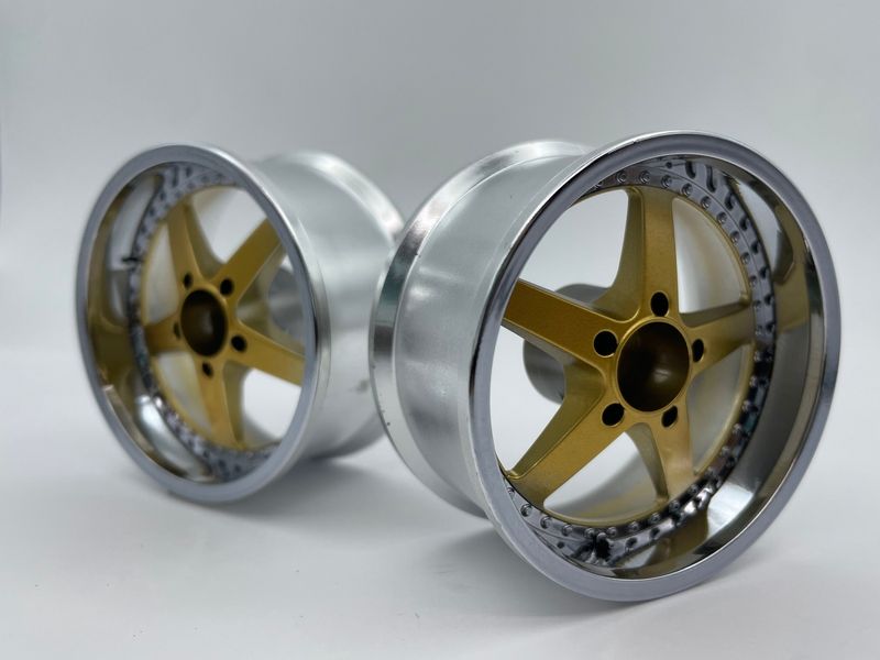 LAB Wheels - WORK EQUIP Wheel OFFSET 6/8 GOLD Edition - Pair