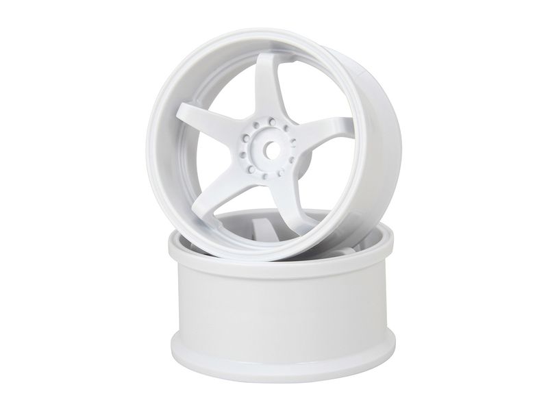 G-Force - N-Type Drift Wheel Super Traction/+6/White - Pair
