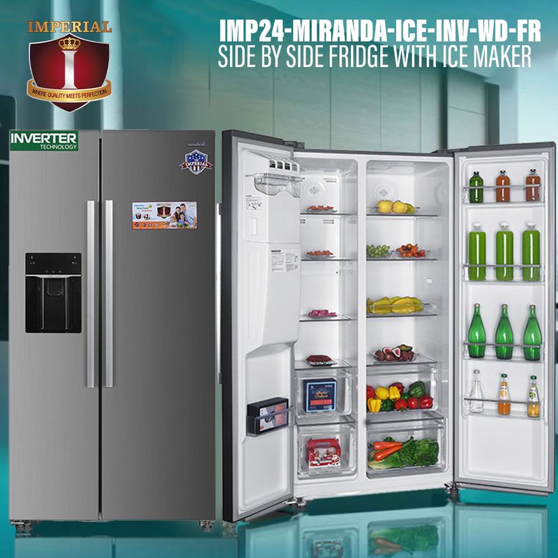 IMP24-MIRANDA -ICE-INV-WD-FR IMPERIAL MIRANDA STEEL WATER & ICE DISP